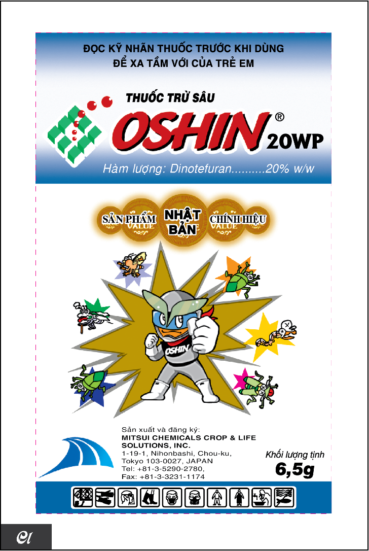 Thuốc trừ sâu Oshin 20WP